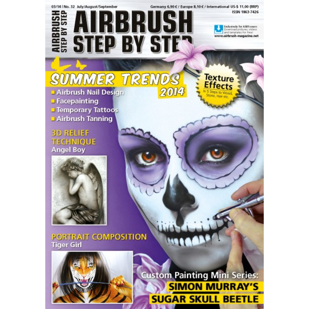 Airbrush Step by Step Magazine English 03/14 – Foxy Studio