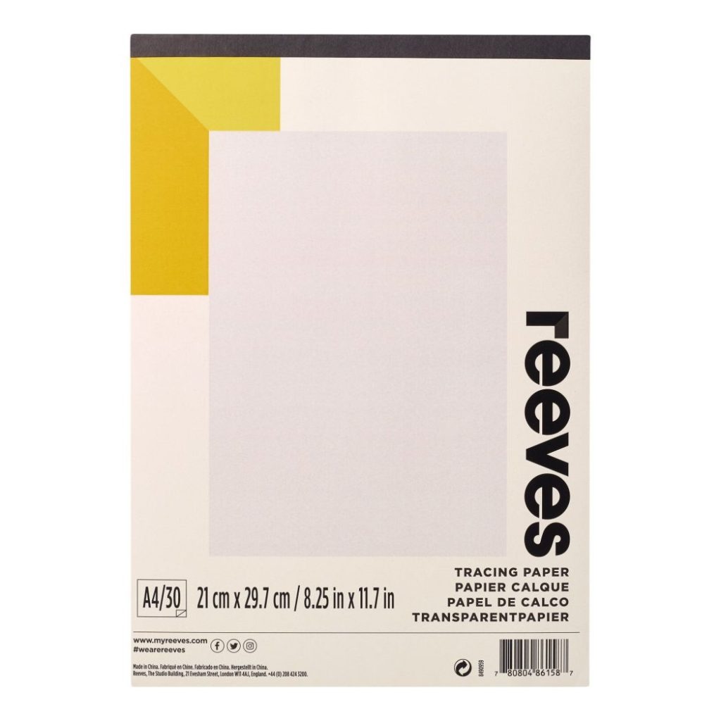 REEVES Tracing Paper A4 – Foxy Studio